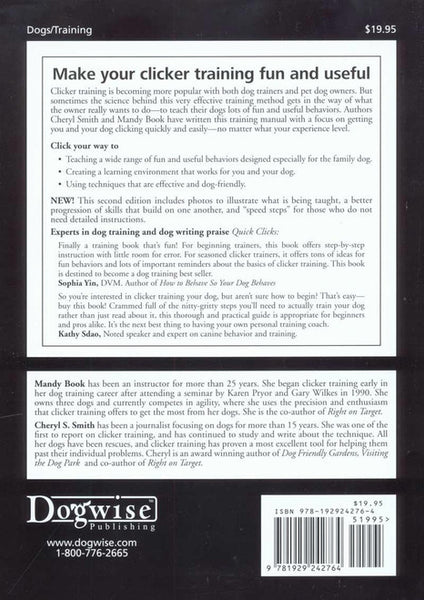 E-BOOK Quick Clicks: 40 Fast and Fun Behaviors to Train with a Clicker - Karen Pryor Clicker ...
