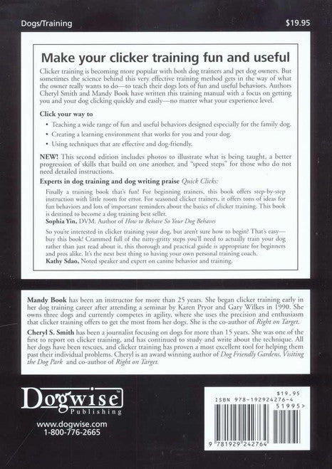 E-BOOK Quick Clicks: 40 Fast and Fun Behaviors to Train with a Clicker - Karen Pryor Clicker ...
