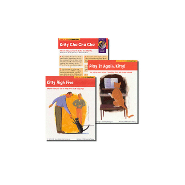 Clicker Fun Cards for Cats - Karen Pryor Clicker Training